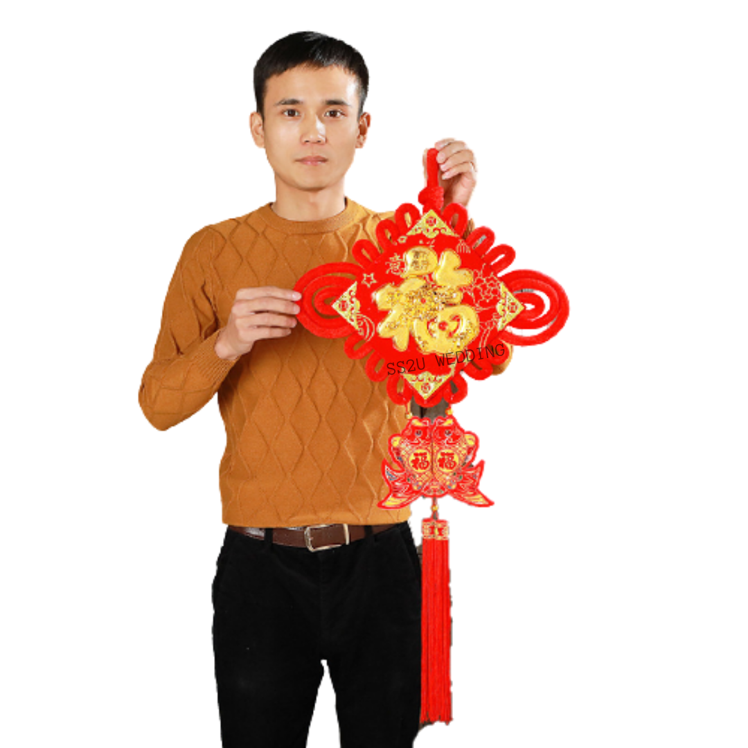 Hanging Fook Knot 17 to 30 cm